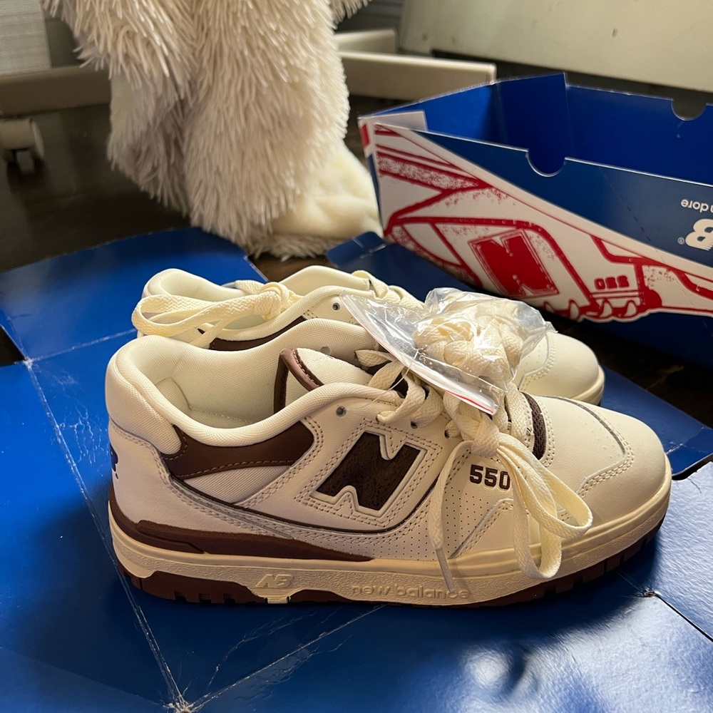 New Balance 550 Brown Sneakers - Gem